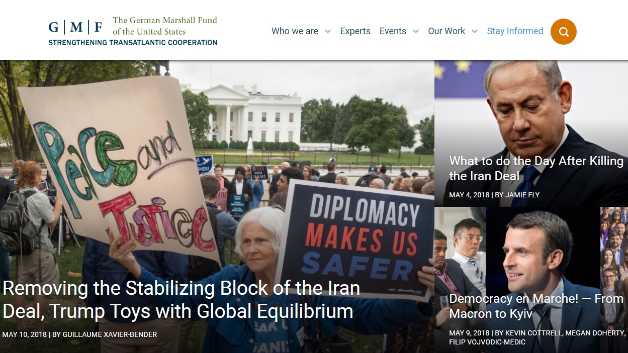The German Marshall Fund Call for Applications - Confidence Building ...